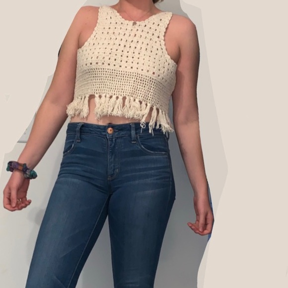 Zara | Tops | Zara Handmade Crochet Top Nwt | Poshmark